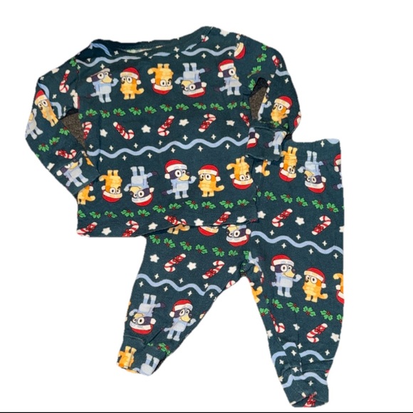 Bluey | Pajamas | Kids Bluey And Bingo Pajama Set Long Sleeve Top And ...
